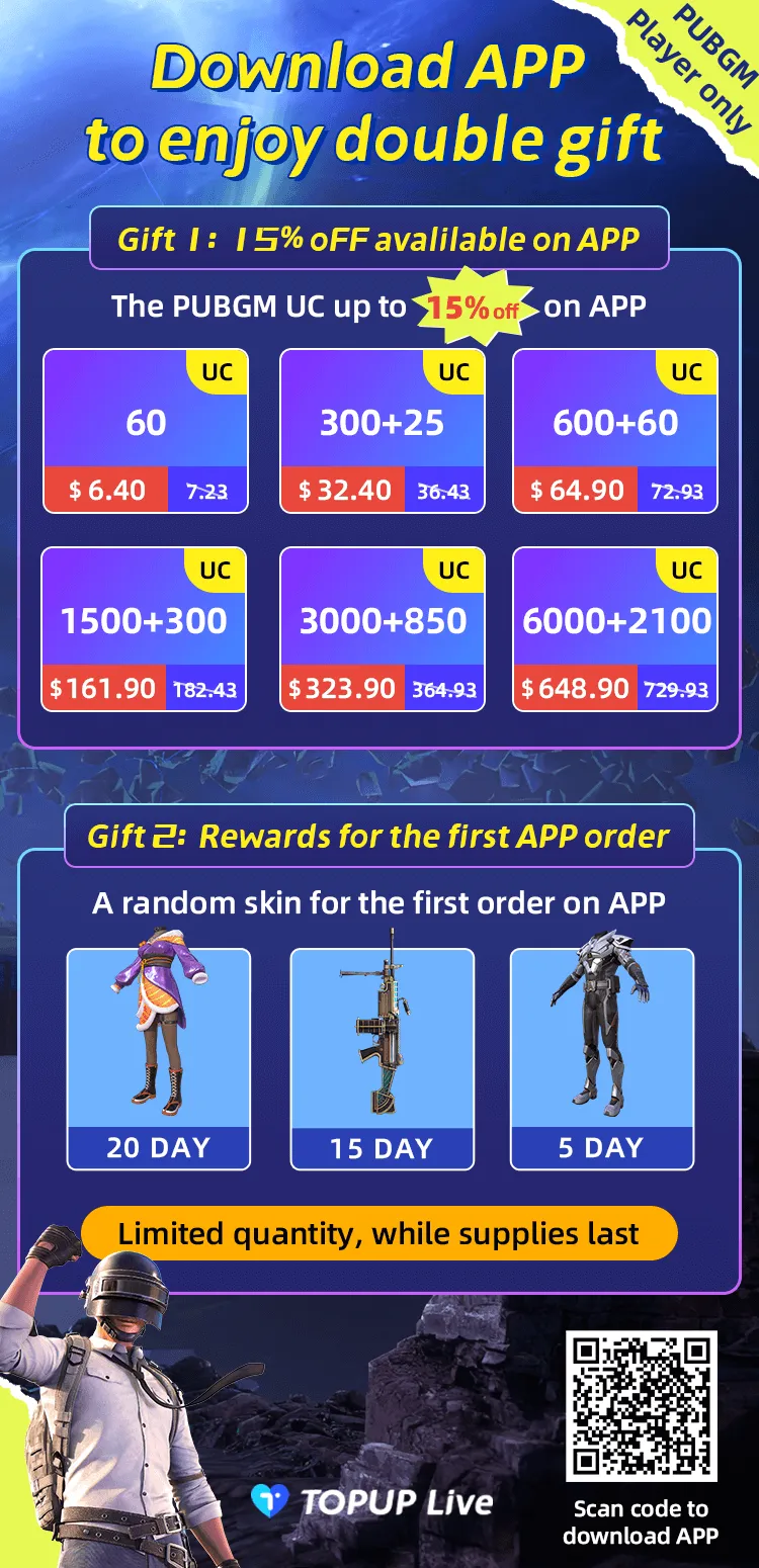 ببجي_آمنة وسريعة إلى الحساب_إعادة شحن ببجي على TopUp Live